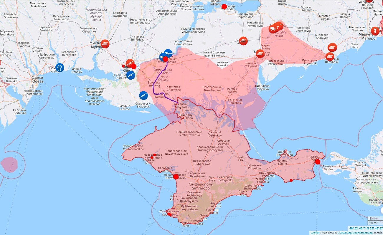 BlackSeaNews | Russia's use of the territory of occupied Crimea for ...