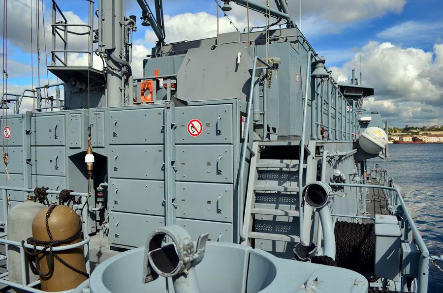 BlackSeaNews | Корреспондент BSNews на борту тральщика противоминной ...