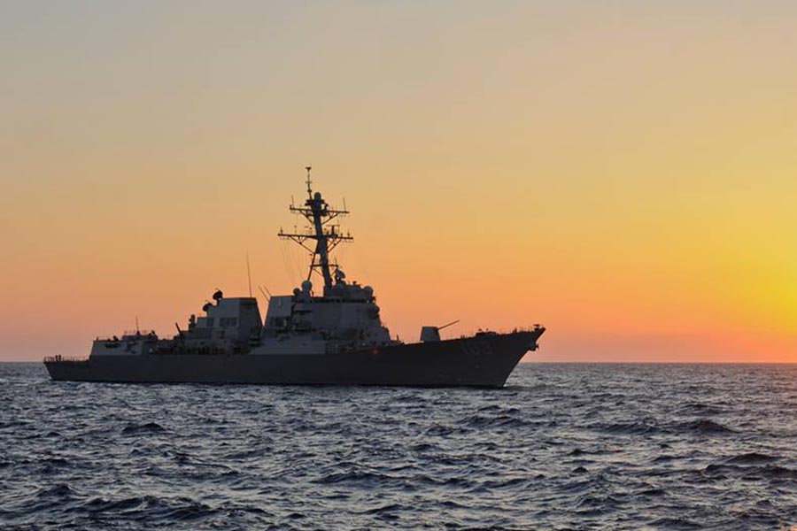 BlackSeaNews | Эсминец Truxtun ВМС США вышел из порта Варна в ...